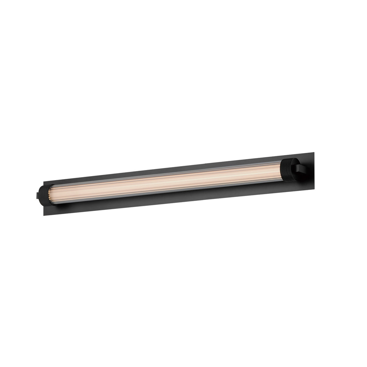 ET2 E23482-144BK Doric LED Bath Sconce, Black — ShoppersLighting