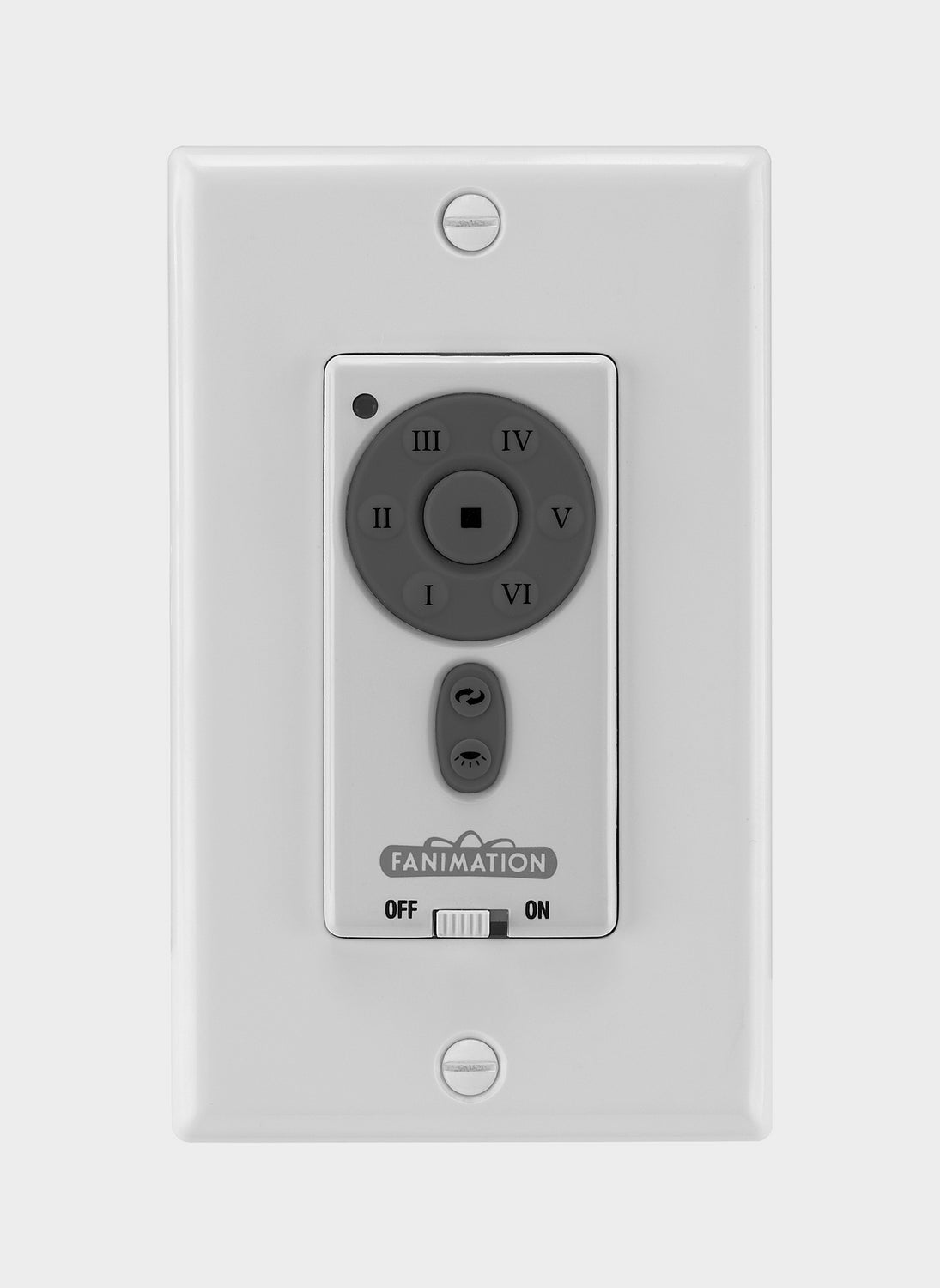 Fanimation TW42WH Controls Wall Control White — ShoppersLighting